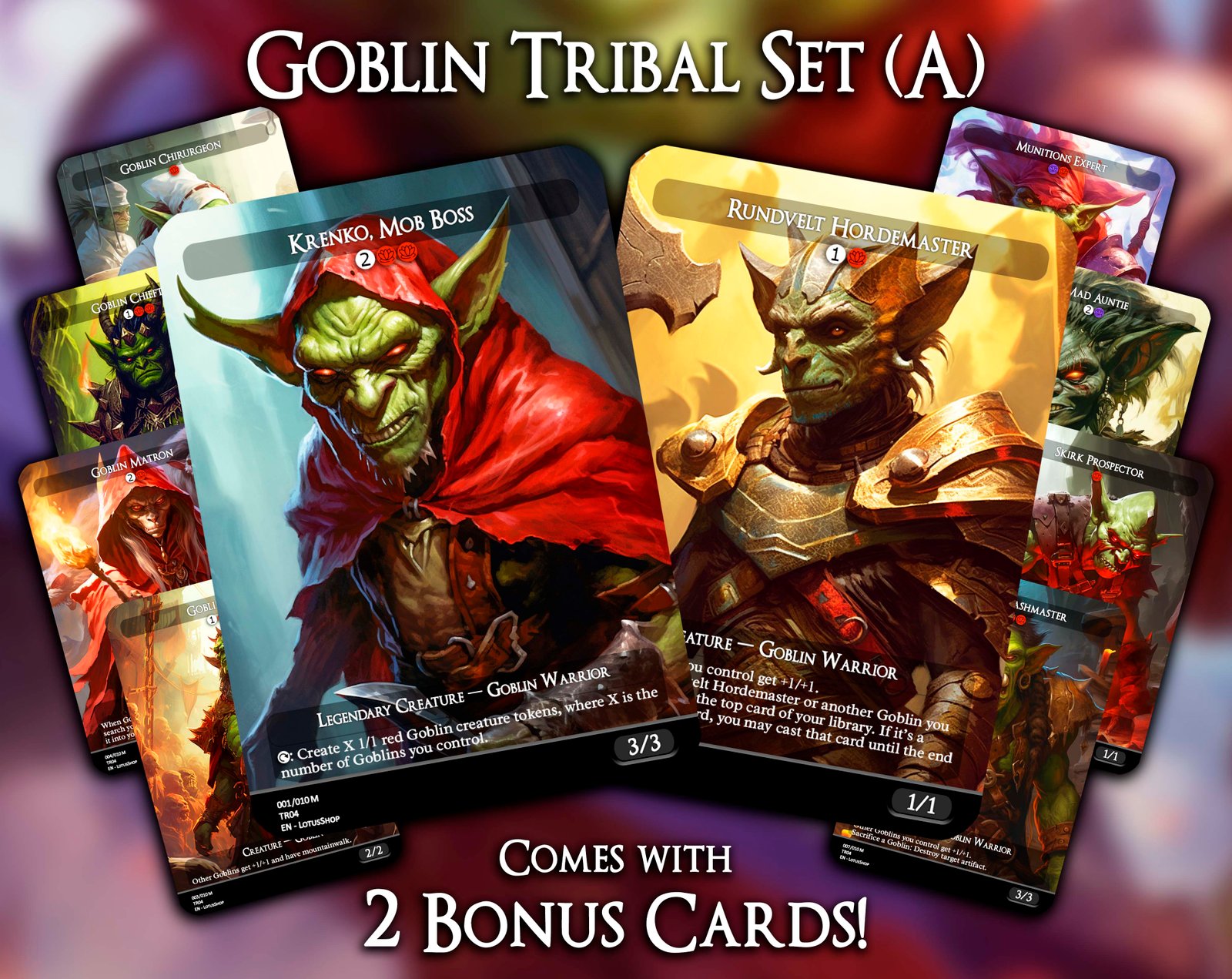 Goblin Tribal Set (A) – Manaflame