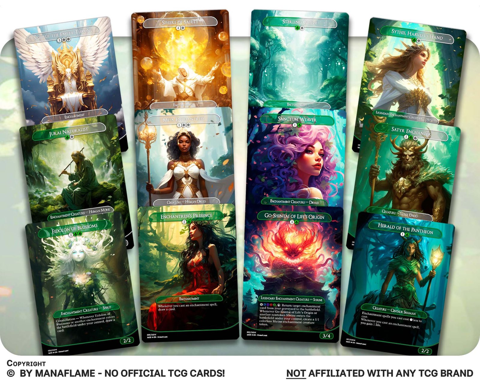 Enchantress Theme Set (A) – Manaflame